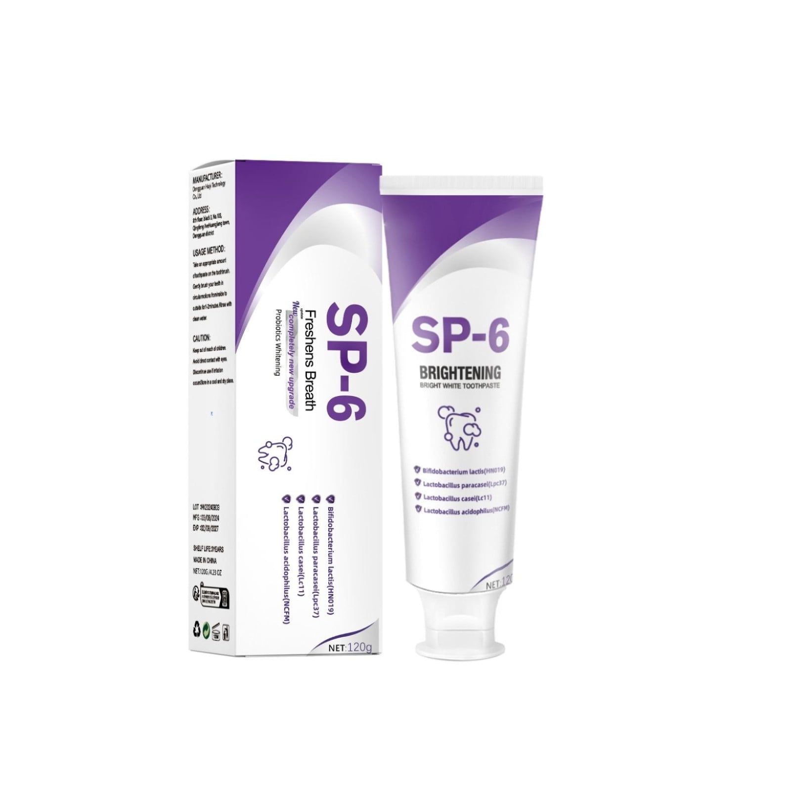 Sp 6 Ultra Sp 6Toothpaste Ultra Toothpaste Sp6 Probiotic Toothpaste for ...