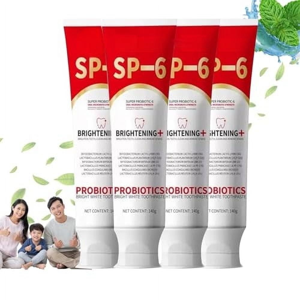 Sp-6 Ultra Whitening Toothpaste, Probiotics Bright White Toothpaste, Sp ...