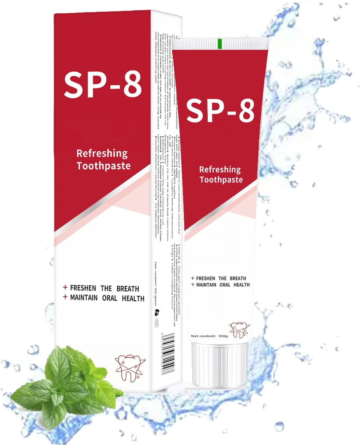 Sp-8 Probiotics Whitening Toothpaste,Sp-8 Ultra Whitening Toothpaste,Sp 8 Toothpaste,Fresh ...