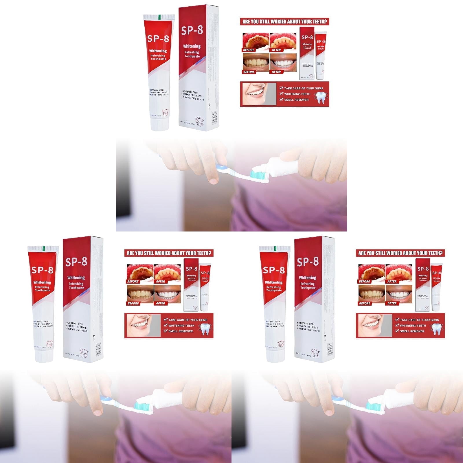 Sp 8 Sp 8 Toothpaste Toothpaste Sp 8 Probiotic Toothpaste Deep Cleaning ...