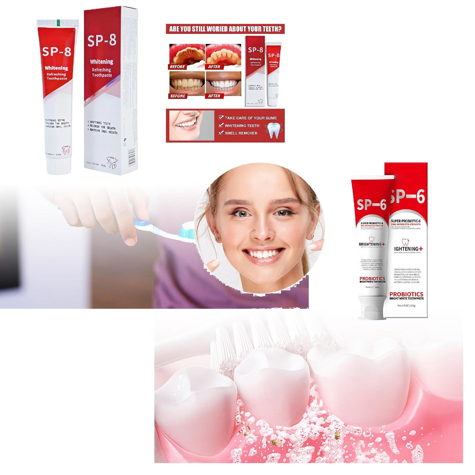 Sp 8 Ultra Sp 8 Toothpaste Ultra Toothpaste Sp 8 Probiotic Toothpaste ...