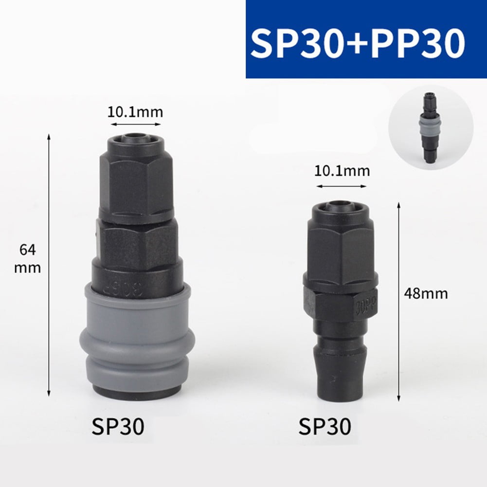 SP+PP SH+PH SF+PF SM+PM C-Type Pneumatic Fittings Self Locking PU Tube ...