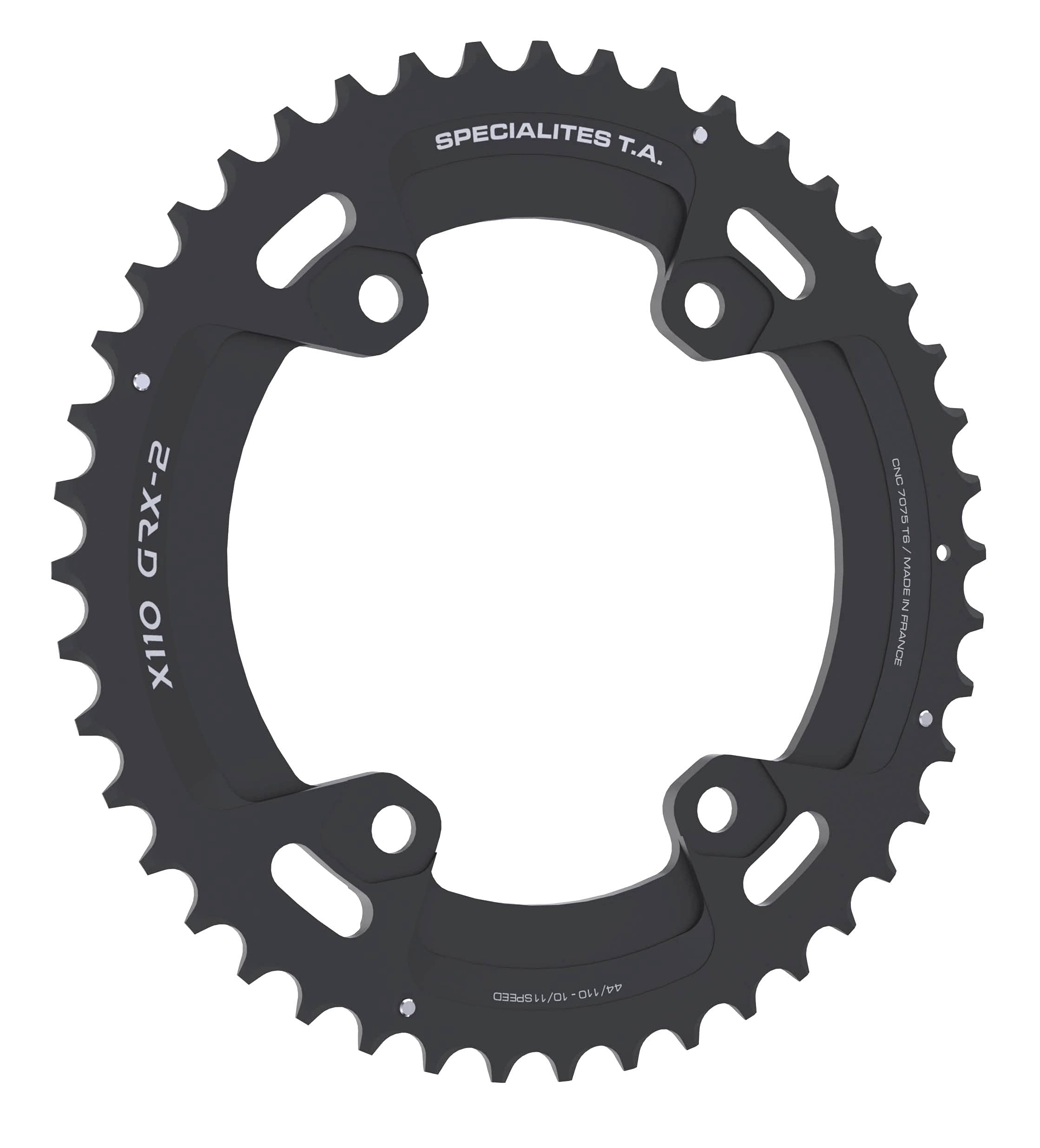 Spécialités TA X80 GRX-2 Gravel 10/11/12 Speed Chainring 48t Outer ...