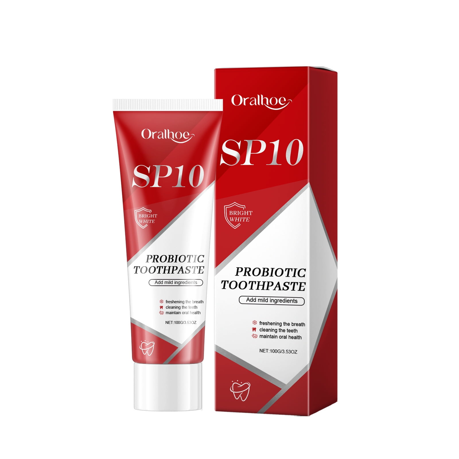Sp10 Probiotic Toothpaste, Fresh Breath, Sp-10 Ultra Whitening ...