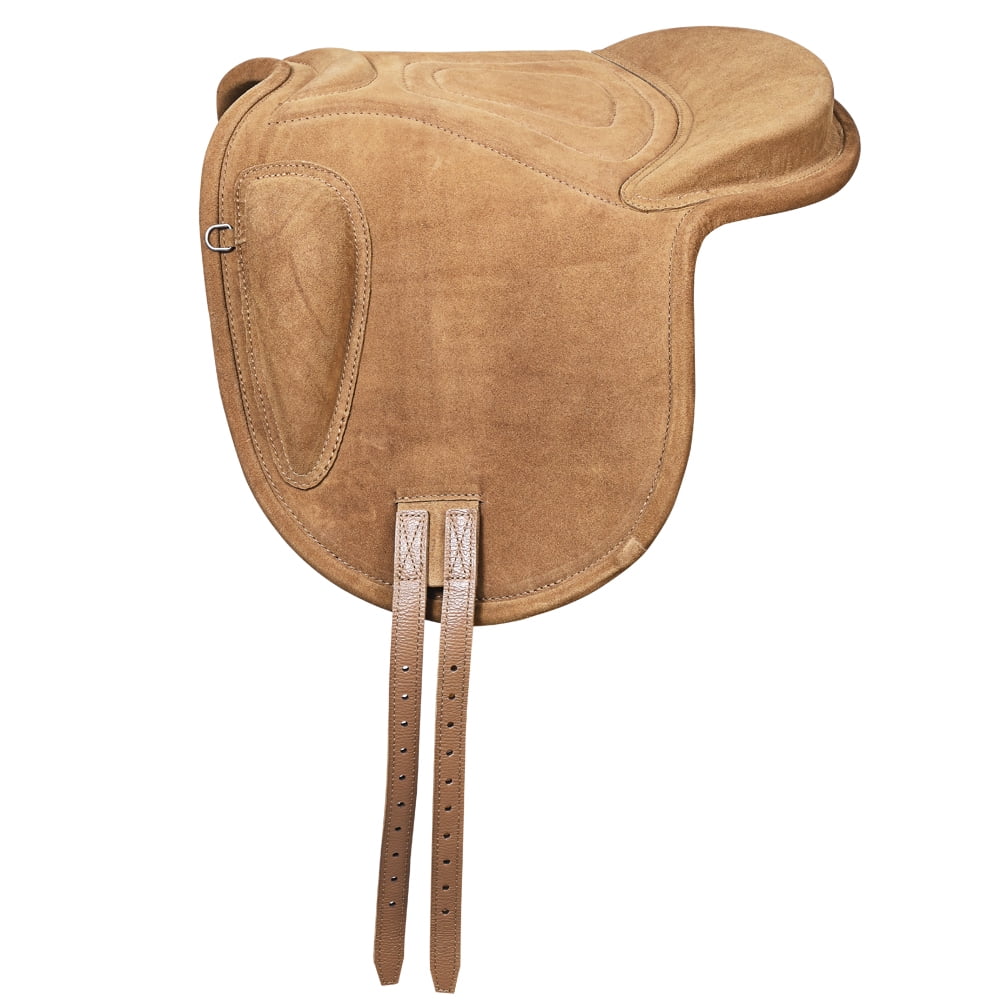 Sp101-F Baretek English Leather Bareback Horse Saddle Pad Trail Riding ...