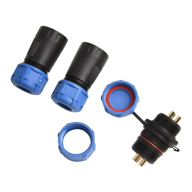 SP21 3Pin Pair Panel Mount Waterproof Connector Plug Socket,Wire ...