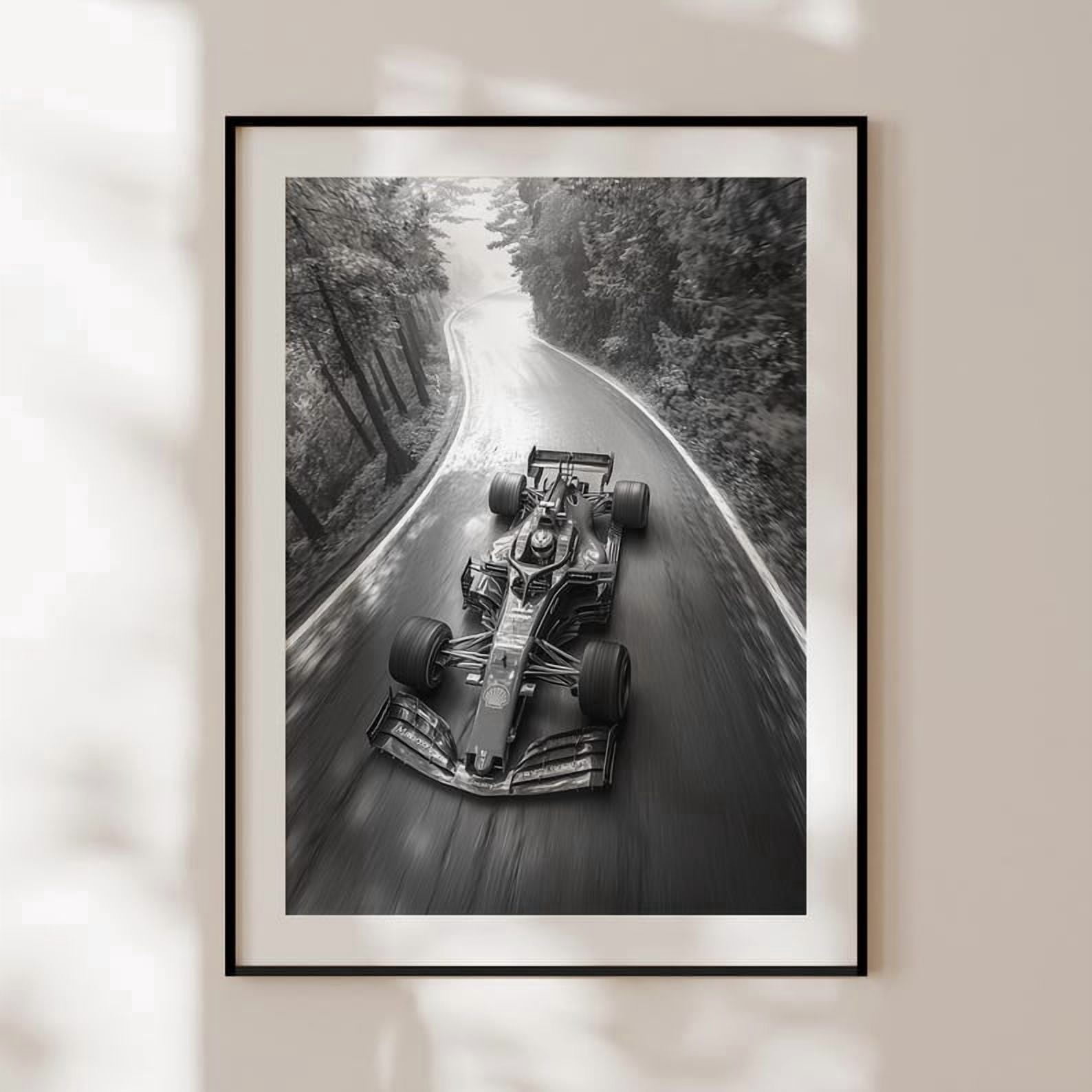 Spa Belgian Grand Prix F1 Racing Poster McLaren Formula 1 Wall Art ...