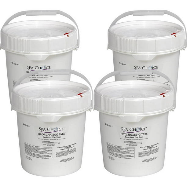 Spa Choice Brominating Bromine Tabs for Pools, Spas and Hot Tubs, 10 ...