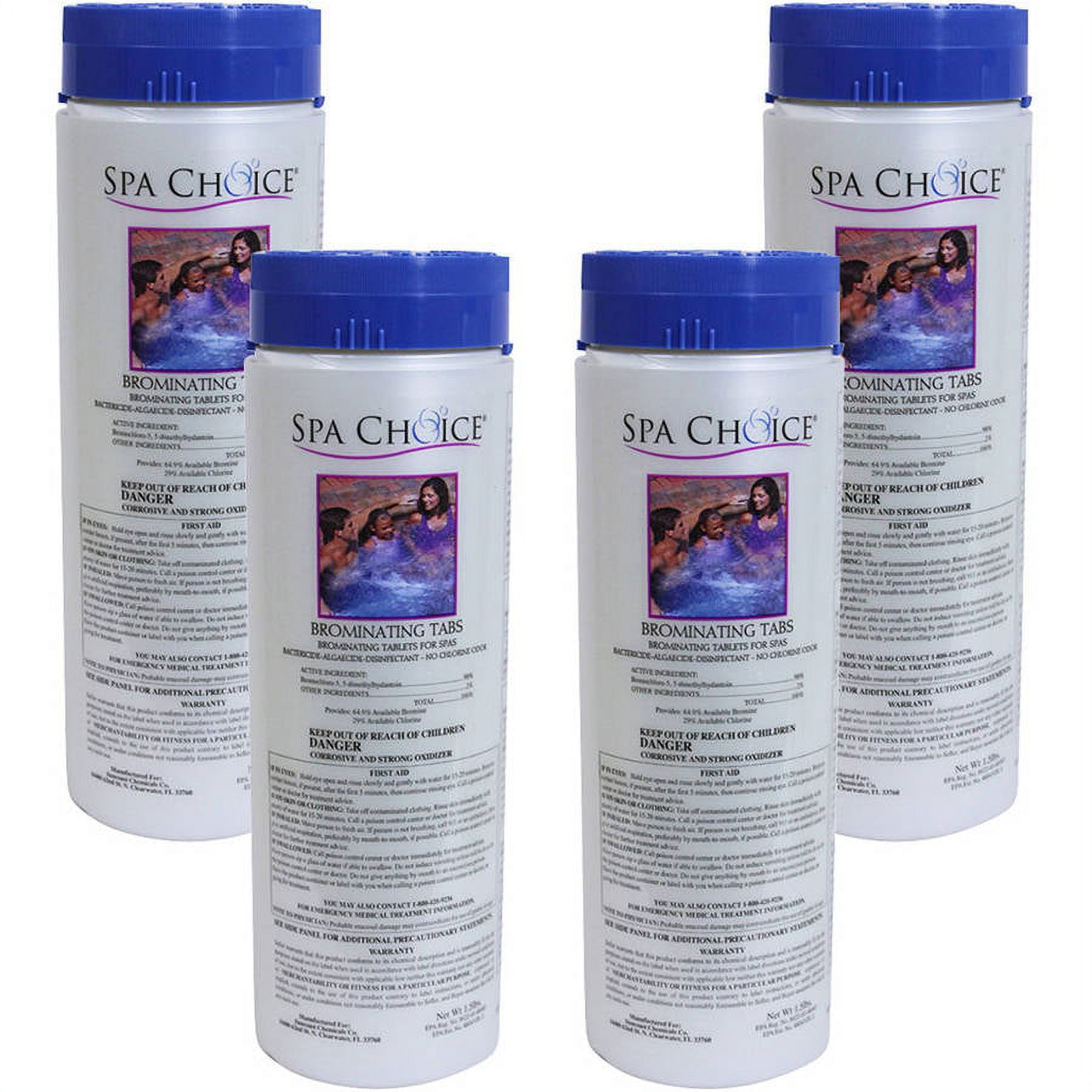 Spa Choice Brominating Bromine Tabs for Spas and Hot Tubs, 1.5-Pounds ...