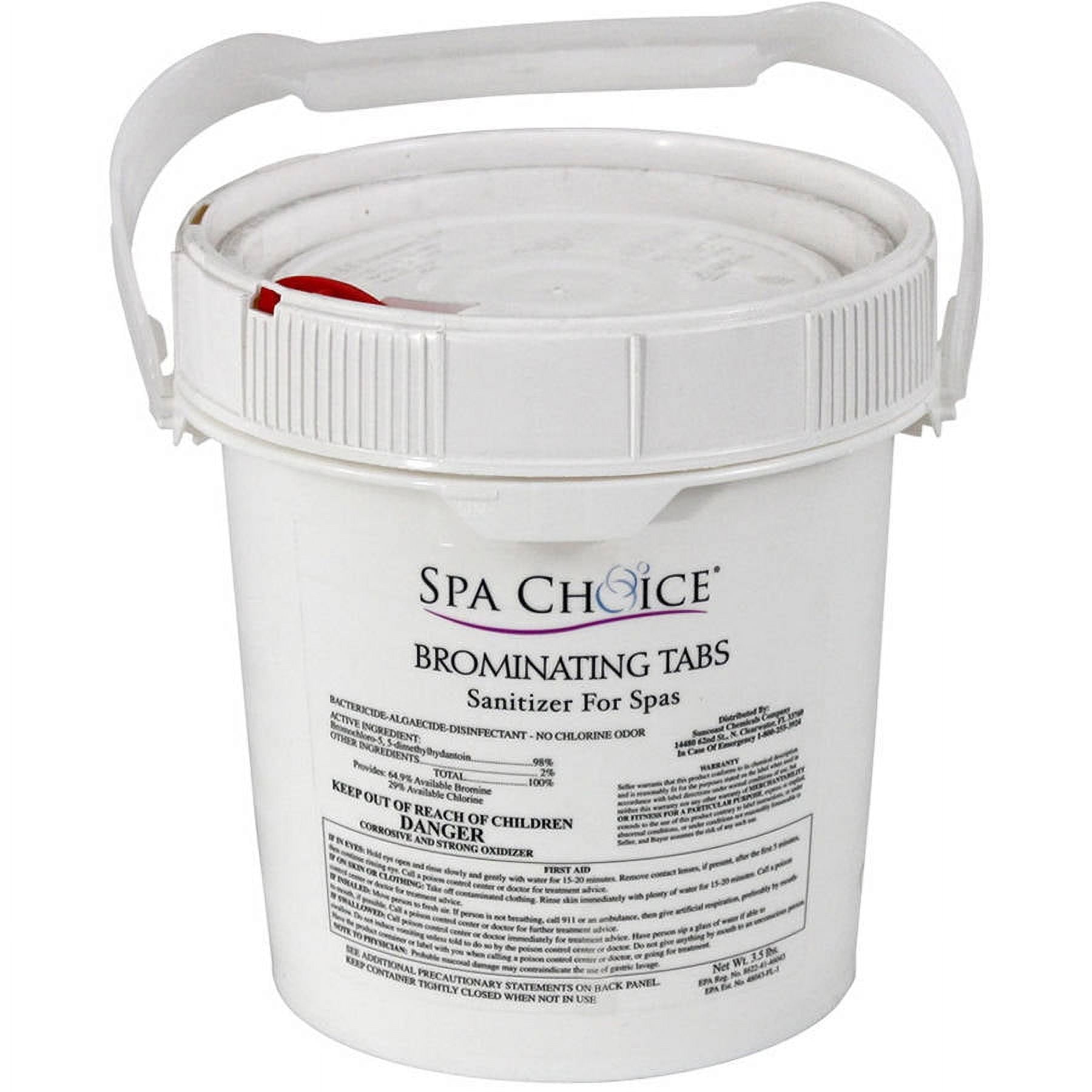 Spa Choice Bromine Tablets Sanitizer, 3.5 Pounds, Fits Spa Feeders and Floaters - Walmart.com