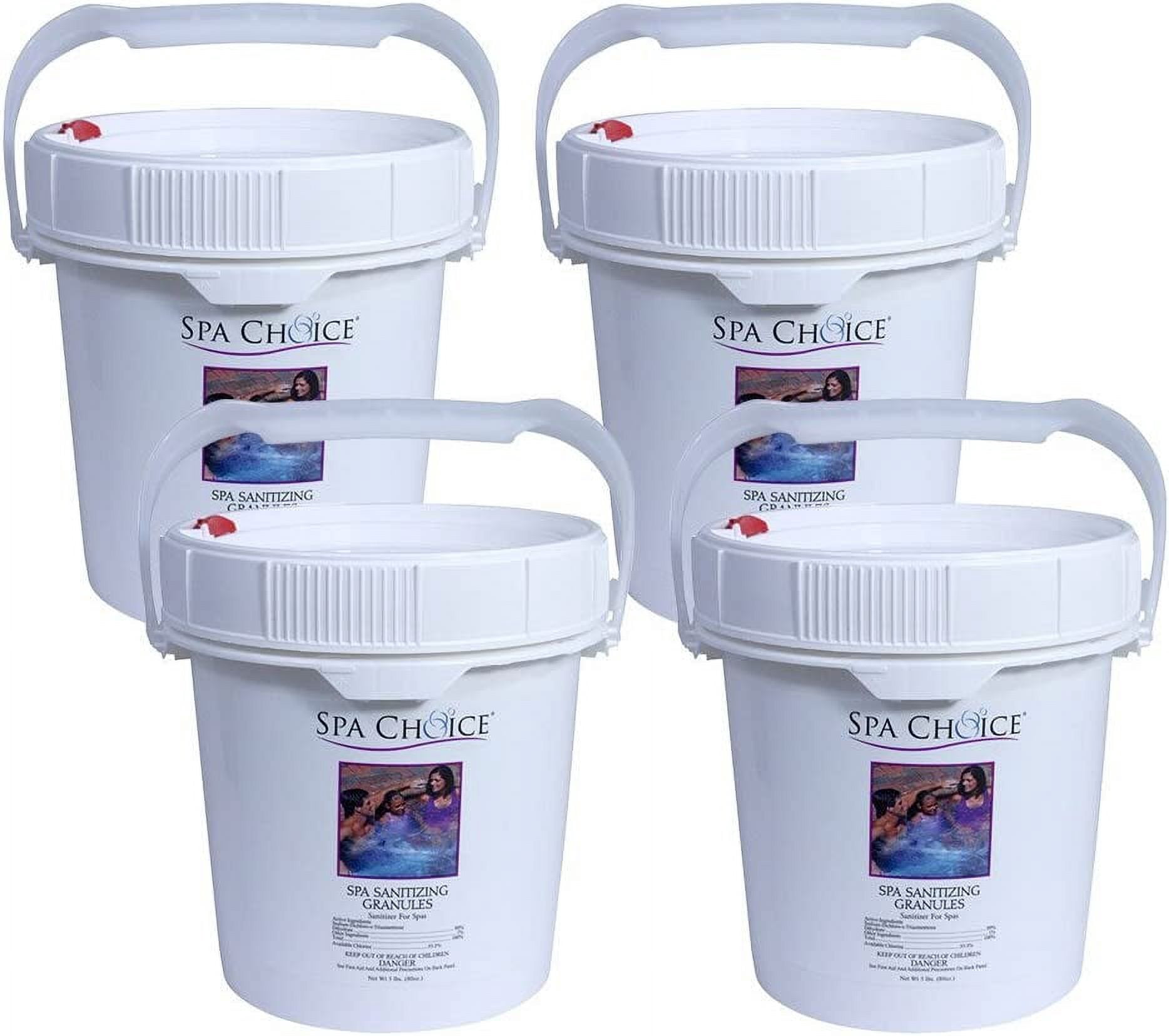 Spa Choice Sanitizing Chlorine Granules for Spas and Hot Tubs ...