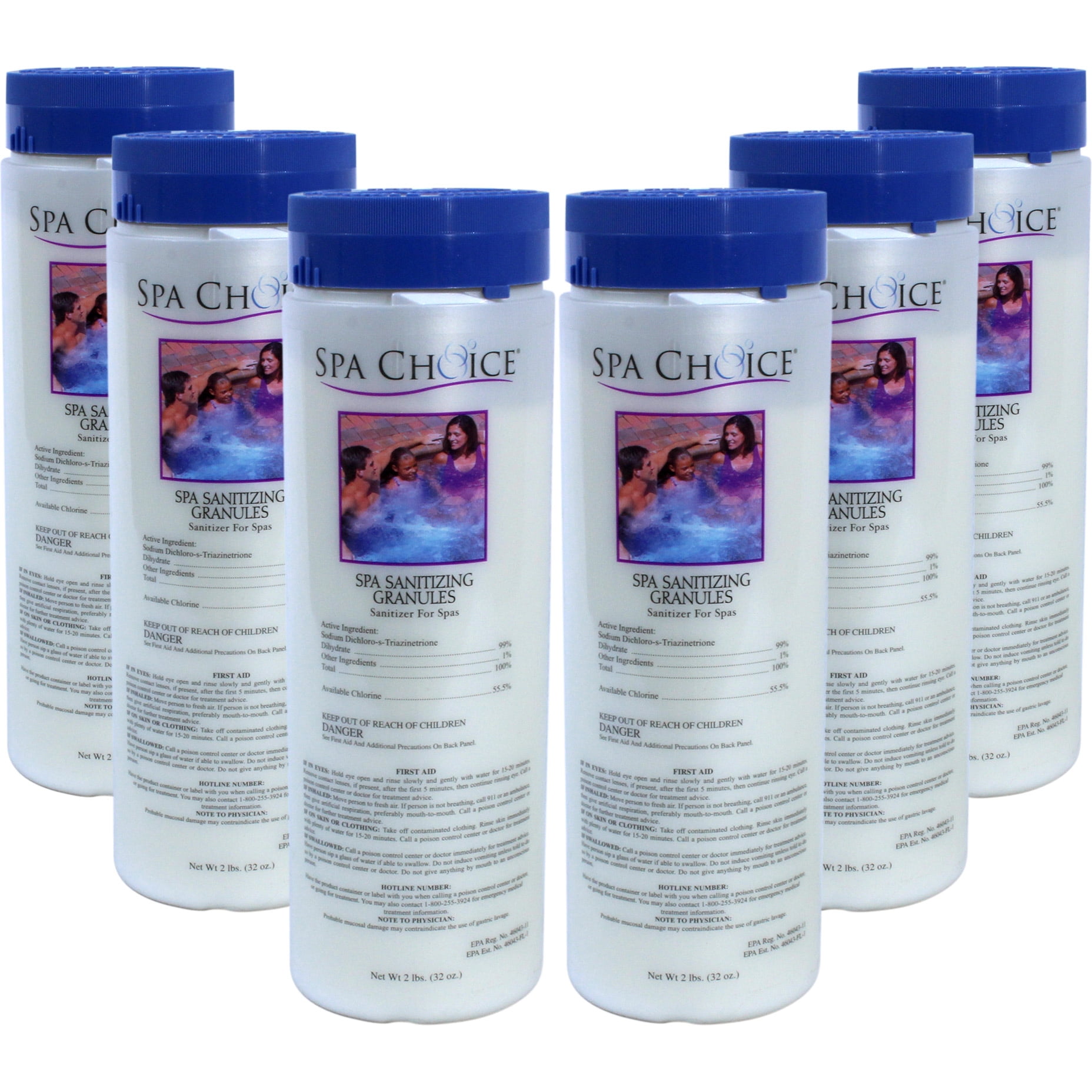Spa Choice Sanitizing Granules for Spas and Hot Tubs, 2-Pounds ...