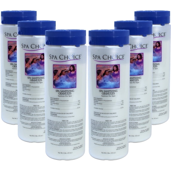 Spa Choice Sanitizing Granules for Spas and Hot Tubs, 2-Pounds ...