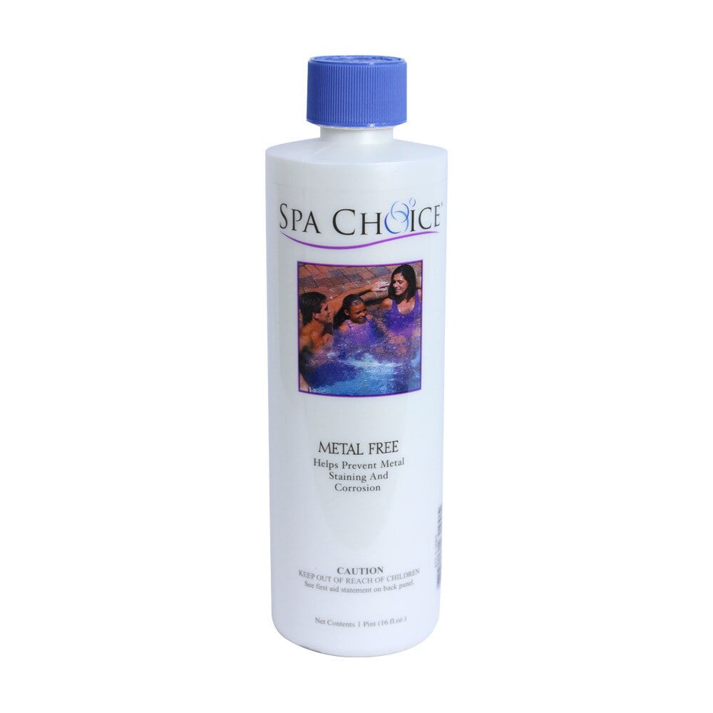 Spa Choice Metal Free Hot Tub & Spa Metal Remover - 2 x 1 Pint ...