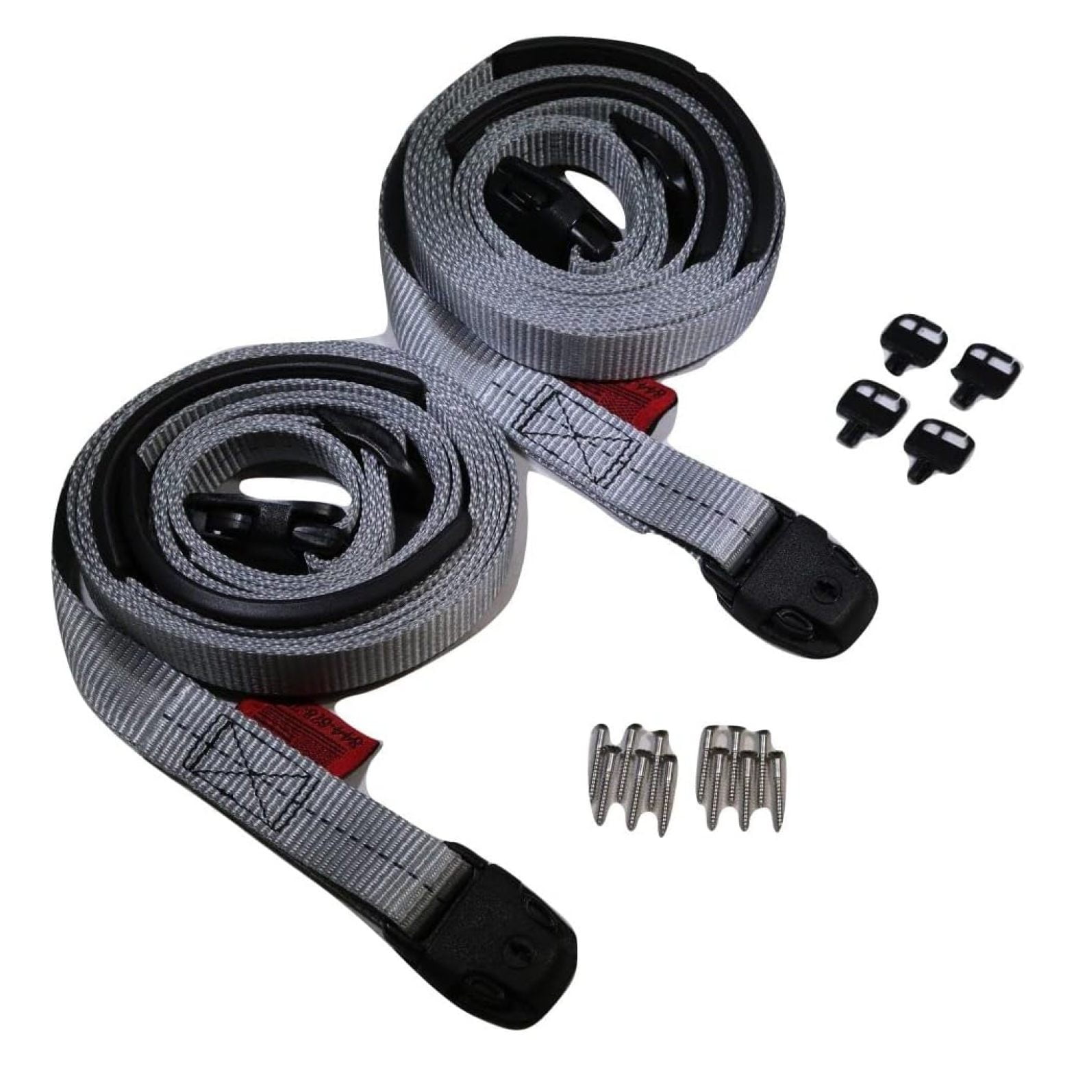 Spa Cover Hot Tub Wind Securement Strap Complete Kit Locks 10 Ft Grey ...