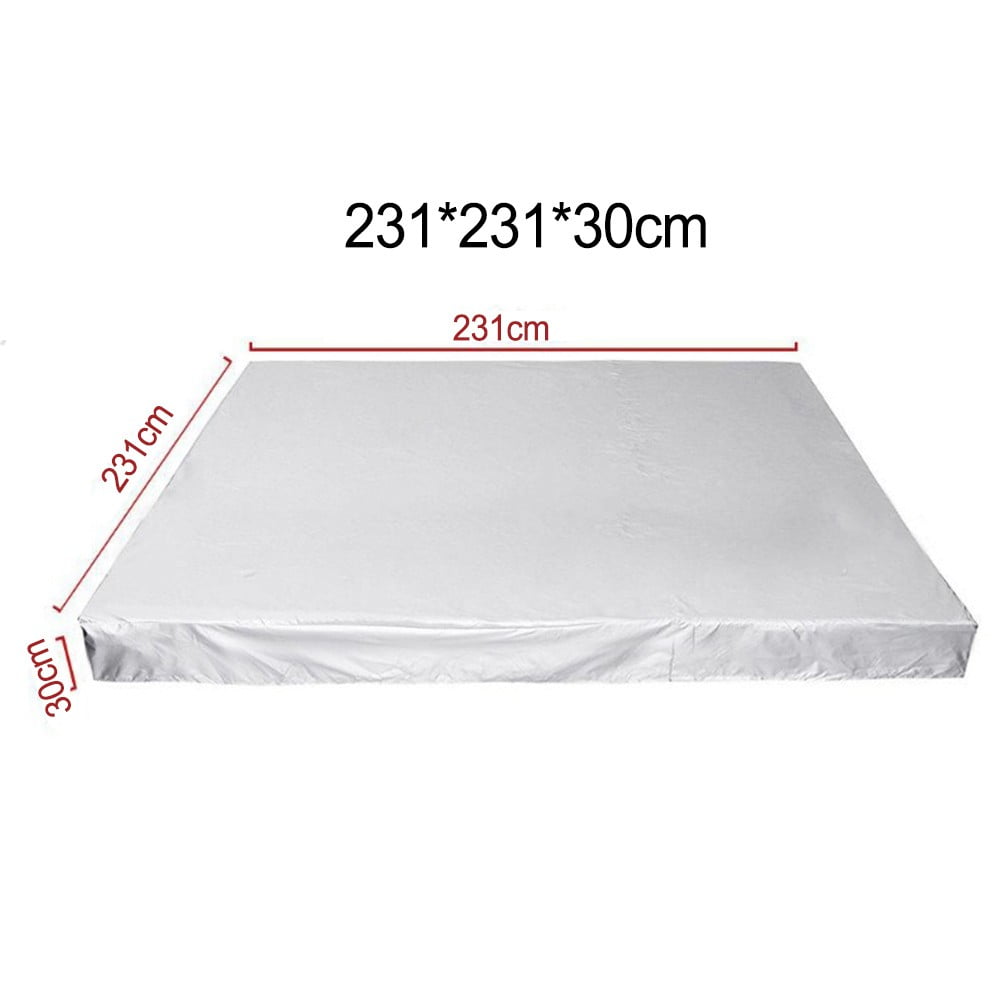 Spa Cover Waterproof For Square Bathtub Outdoor Thermal Dust Protector ...