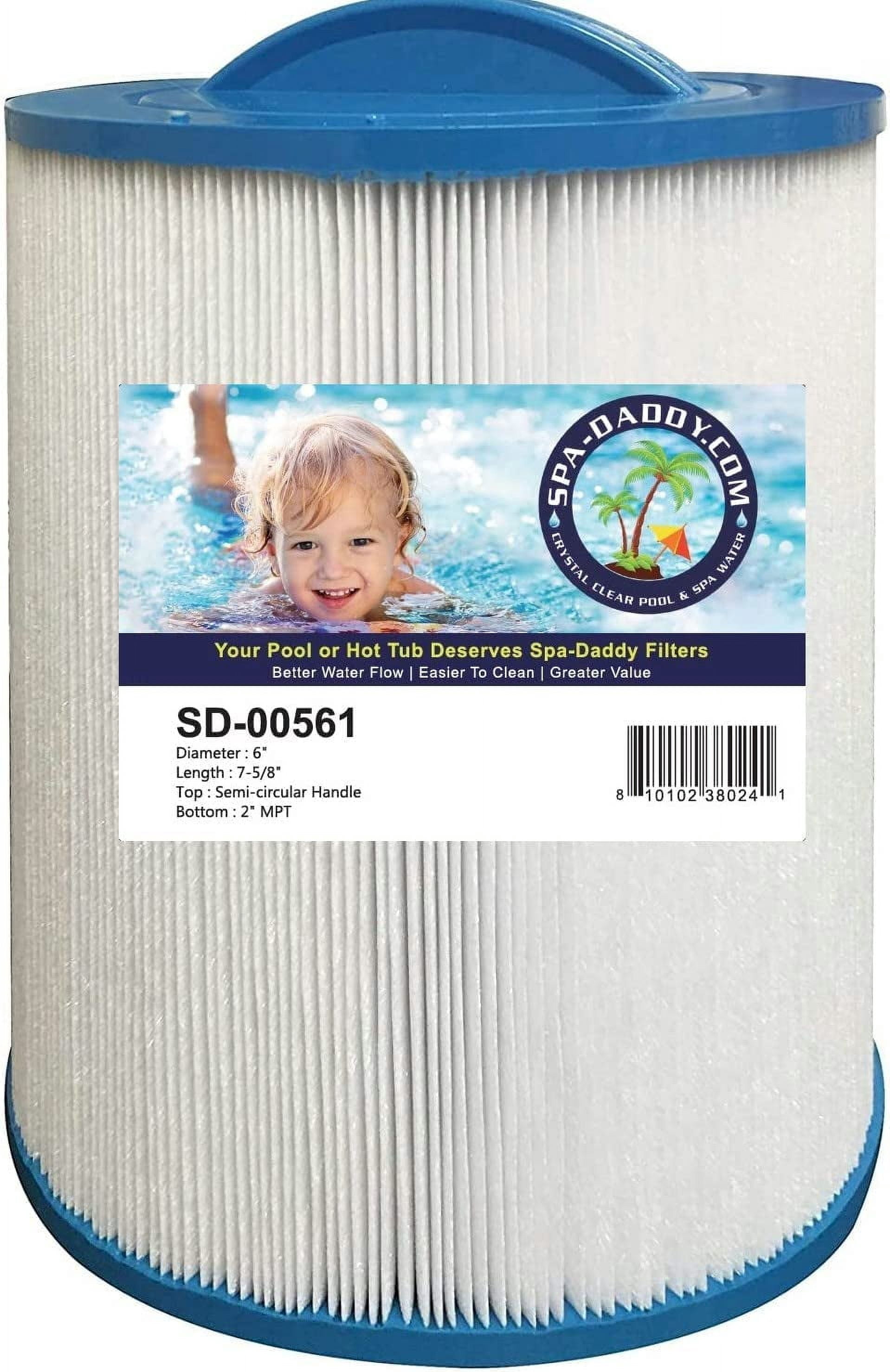 Spa-Daddy SD-00561 Filter - New Artesian 6" D Spa Cartridge Replaces ...