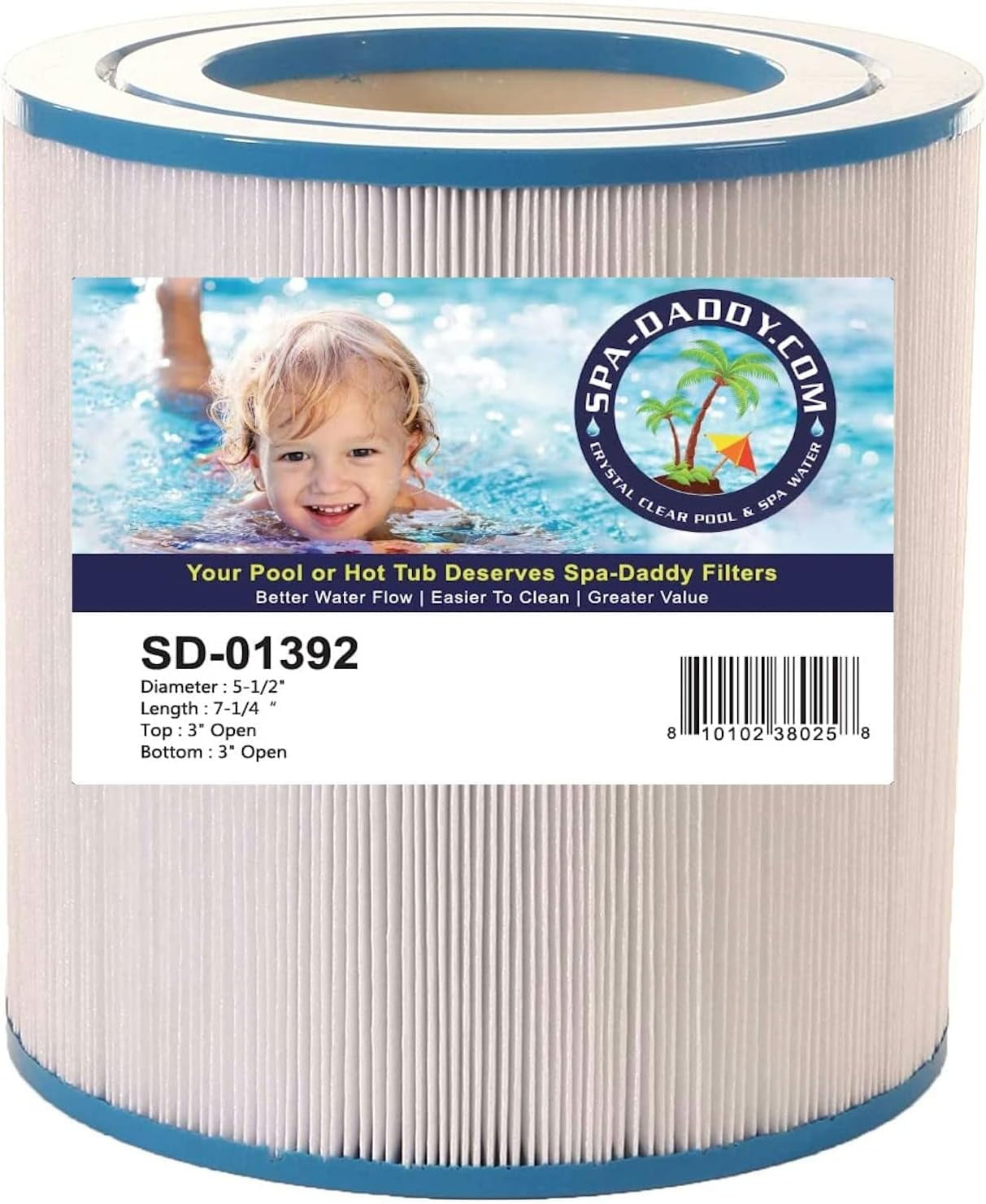 Spa-Daddy SD-01392 Filter - Dream Maker Aquarest Spa Replaces PDM28 ...