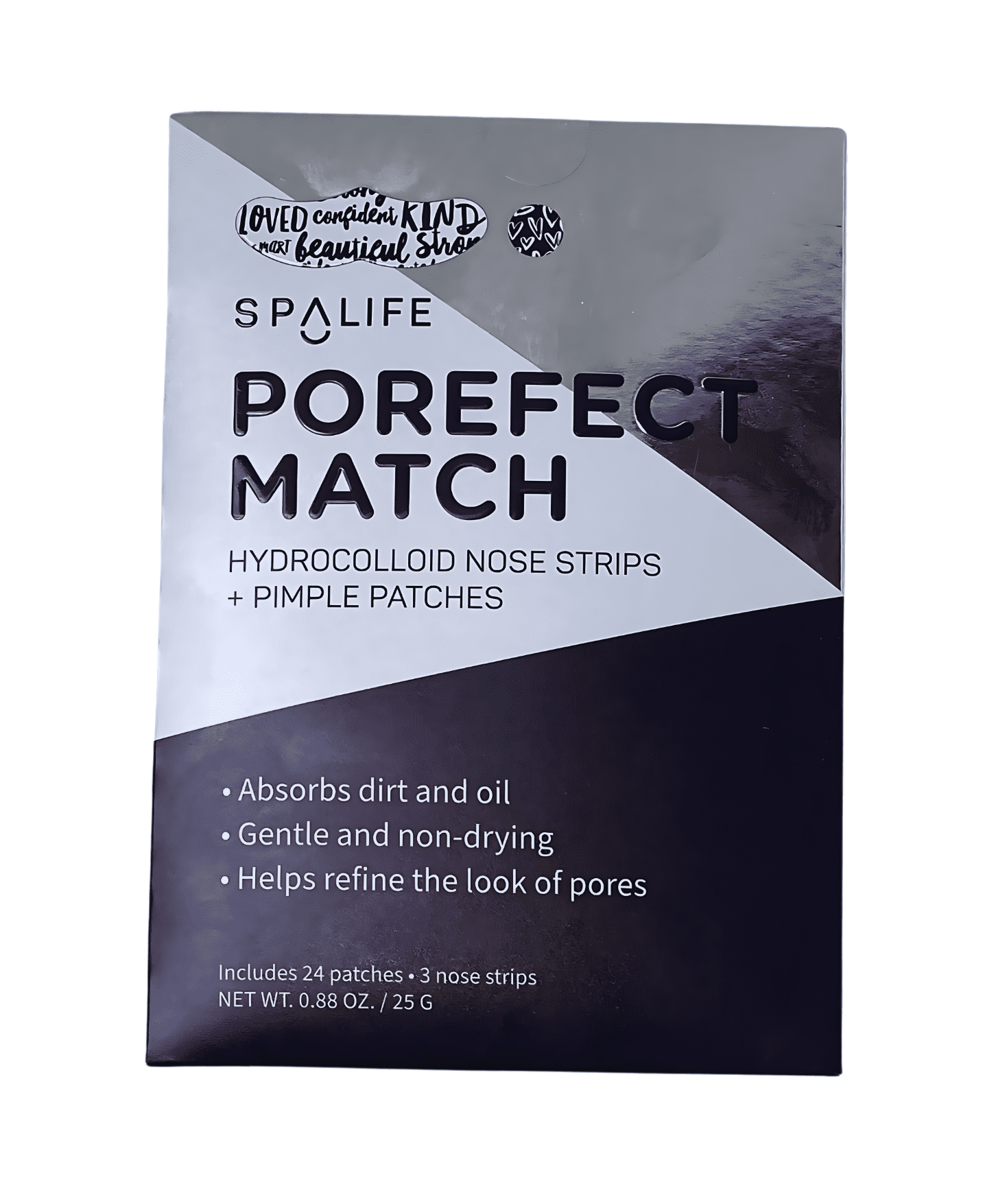 Spa Life Porefect Match Hydrocolloid Nose Strips (3) and Pimple Patches ...