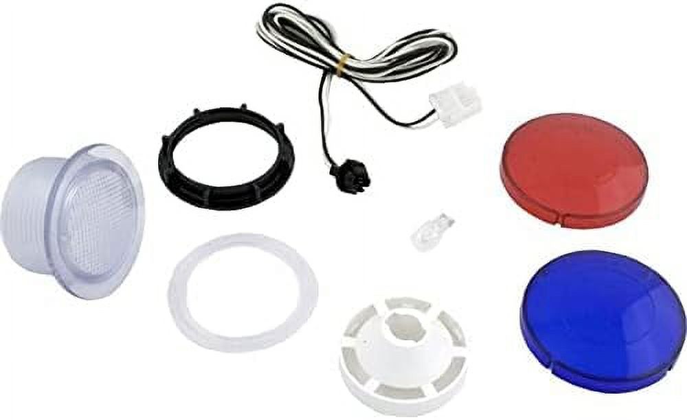 Spa Light, BWG, 12v, 2-pin AMP Cord, w/Lens - Walmart.com