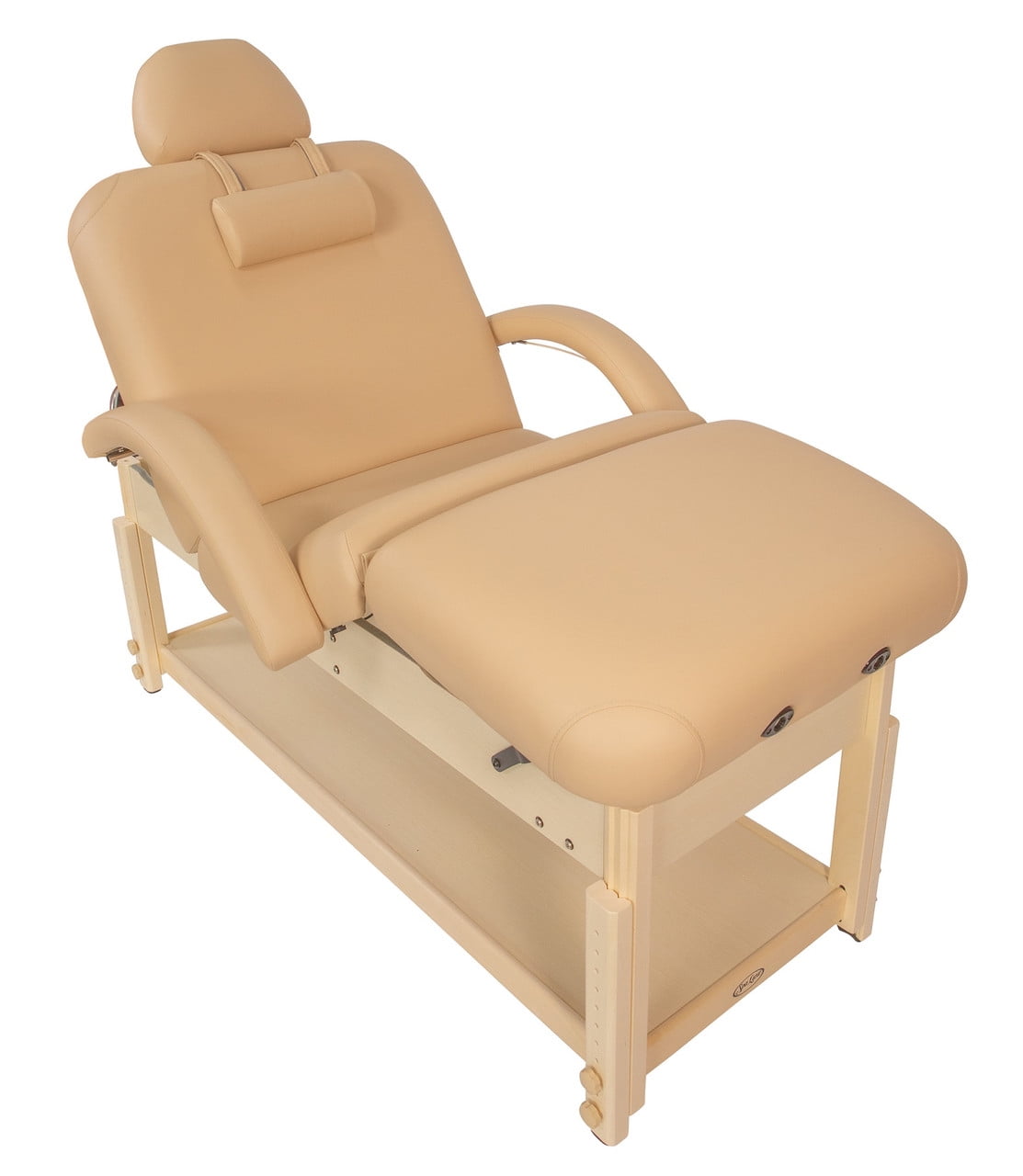 Spa Luxe Deluxe Stationary Therapy Massage Table with Face Cradle ...