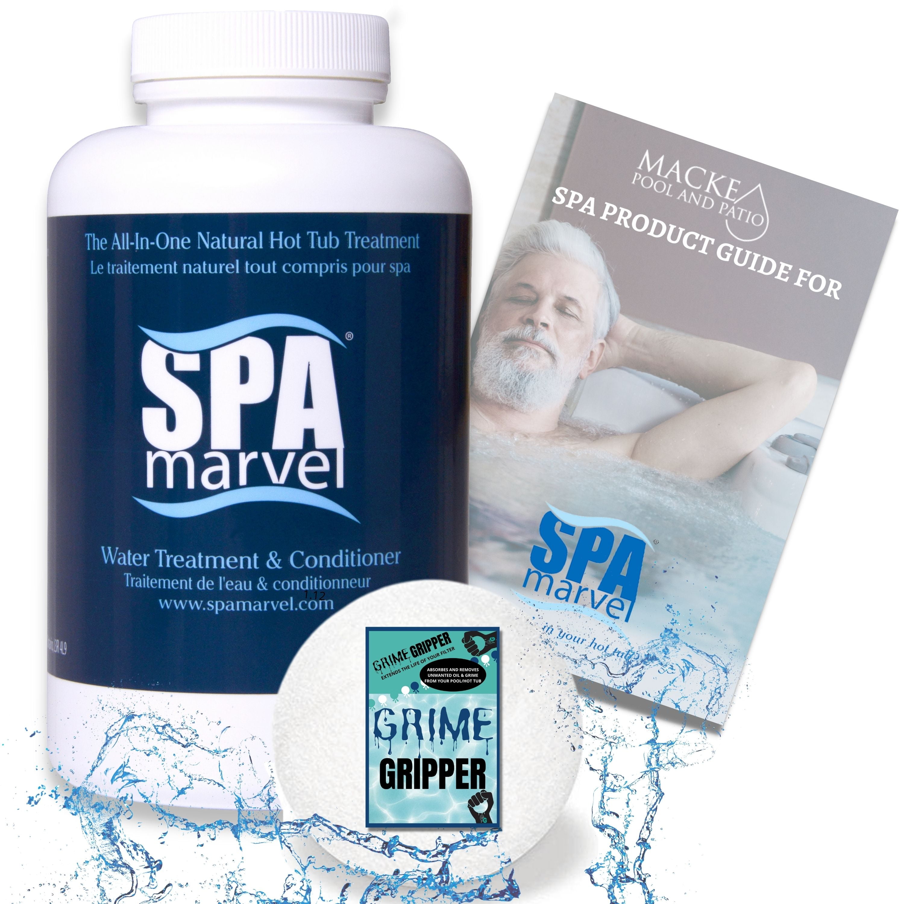Spa Marvel Tratamiento y Acondicionador + Limpia Sal - Tratamiento de ...