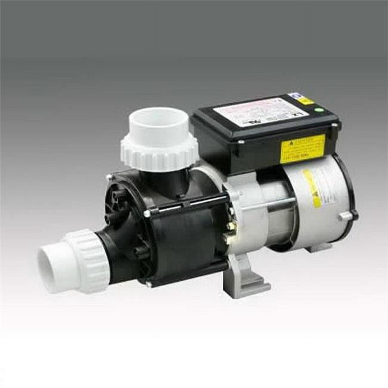 Spa Parts WBH150 115V 9A Bath Pump LX Front & Top with Air Switch ...