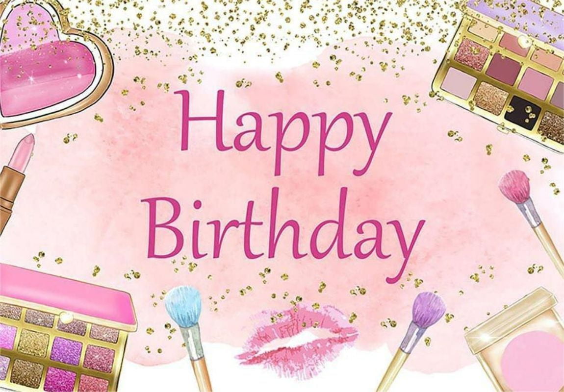 Spa Party Backdrop Girl Spa Party Decorations Princess Makeup Birthday ...