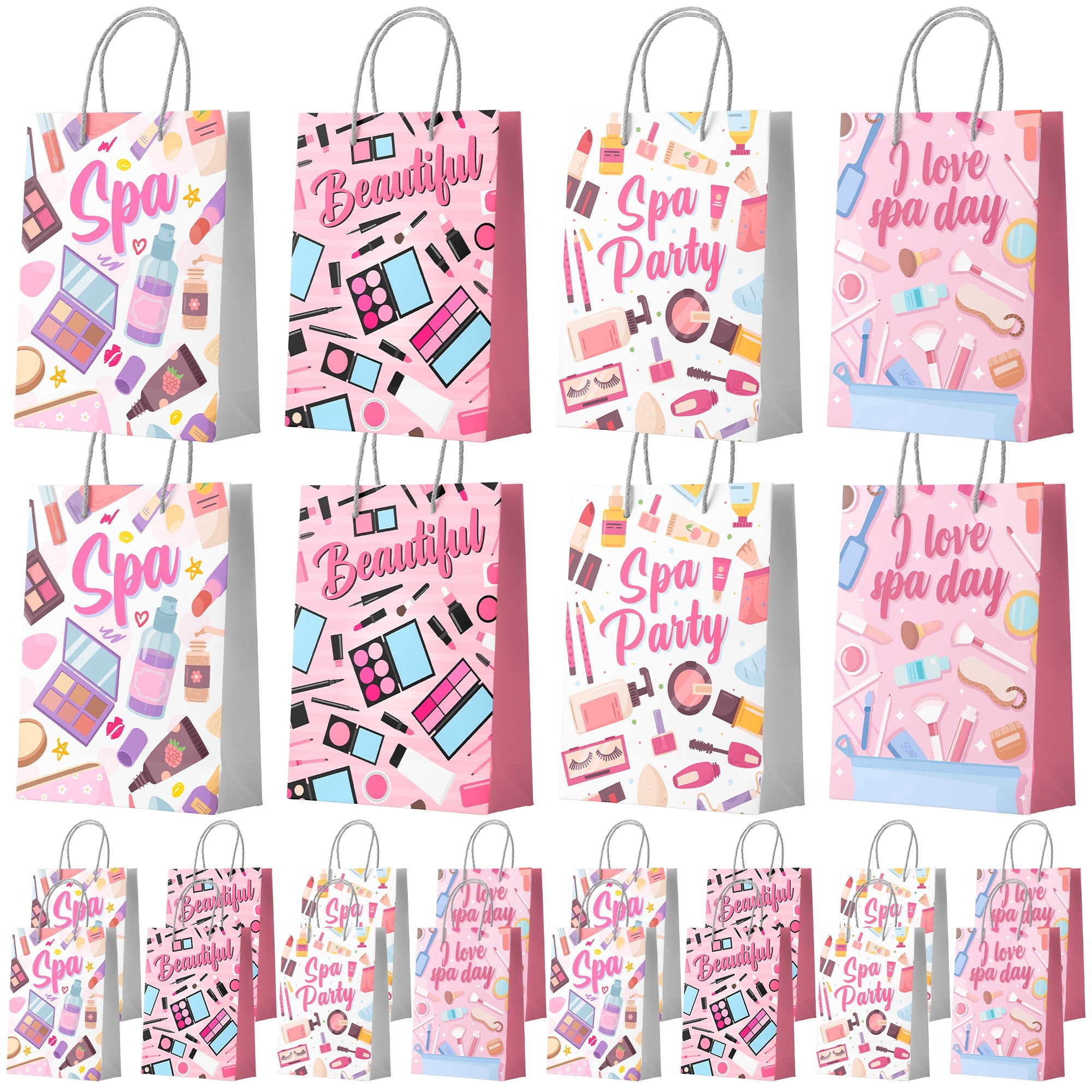 Spa Party Favor Bags, 24pcs Spa Party Gift Bags Spa Party Goodie Bags ...