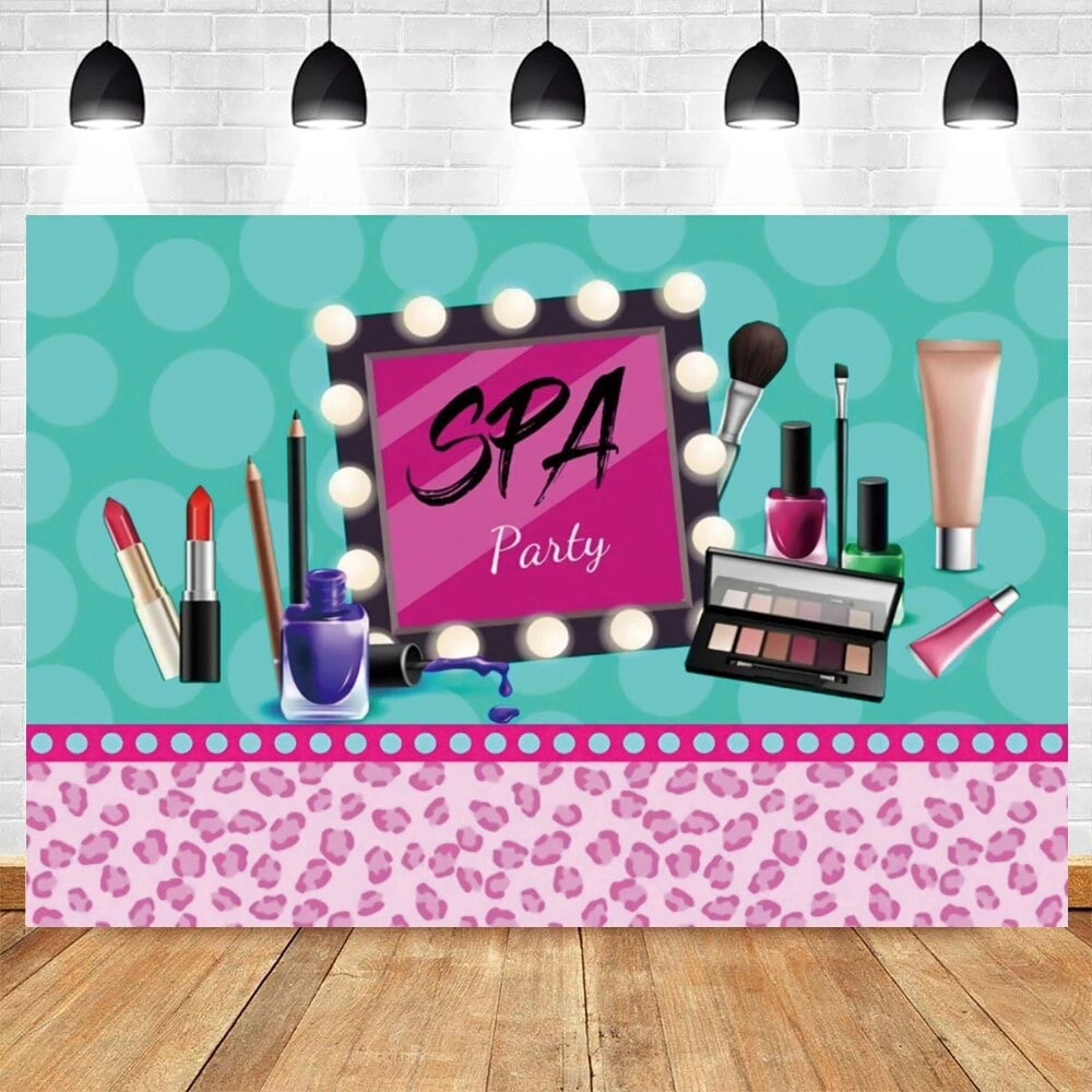 Spa Party Photography Backdrop Fashion Beauty Women Makeup Photographic ...