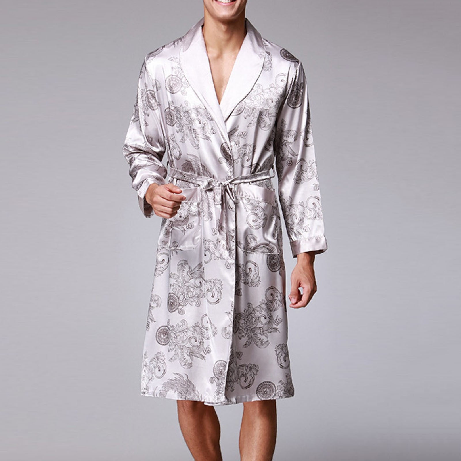Spa Robe For Men Terry Cloth Robe For For Men Mens Home Wear, Couple ...