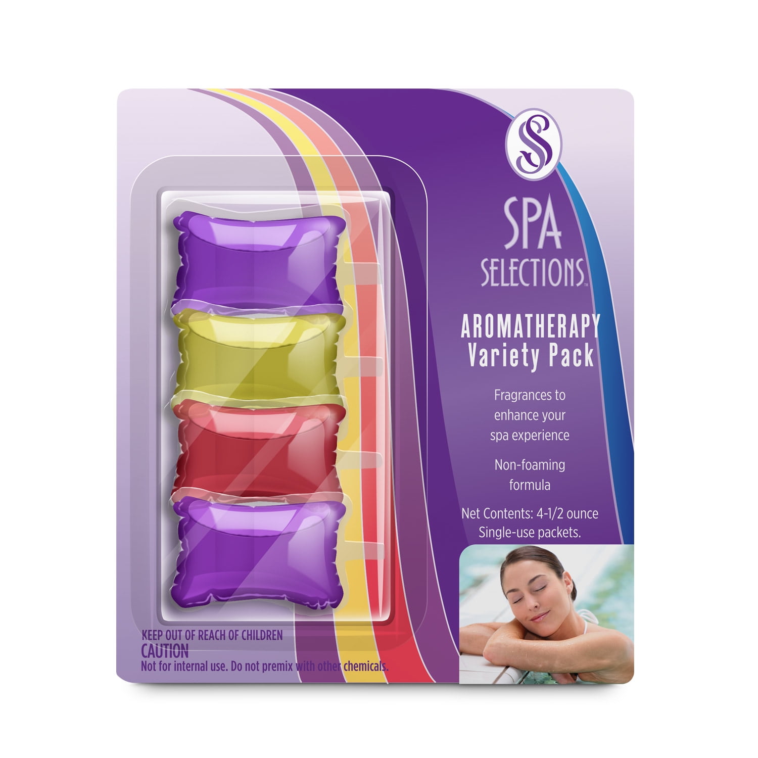 Spa Selections Aromatherapy Variety Pack, 4 (0.5 oz.) Packs - Walmart.com