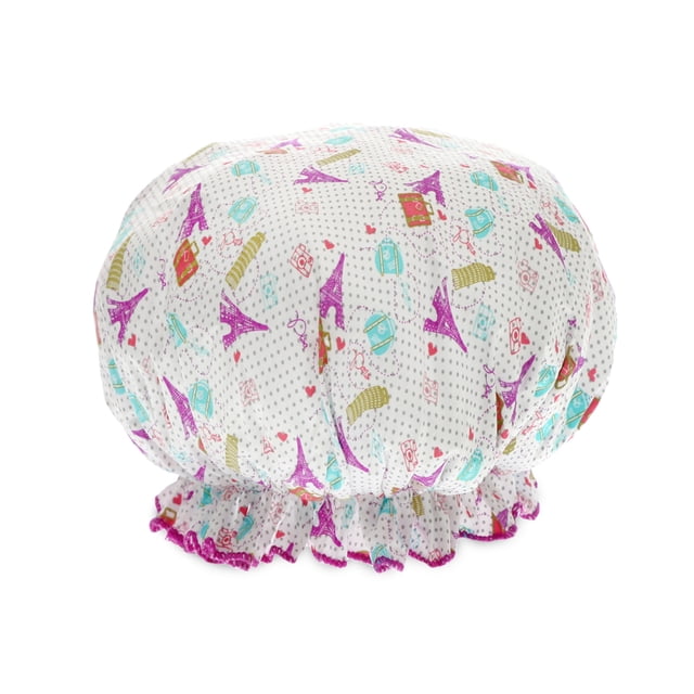 Spa Sister Bouffant Shower Cap, World Traveler - Walmart.com