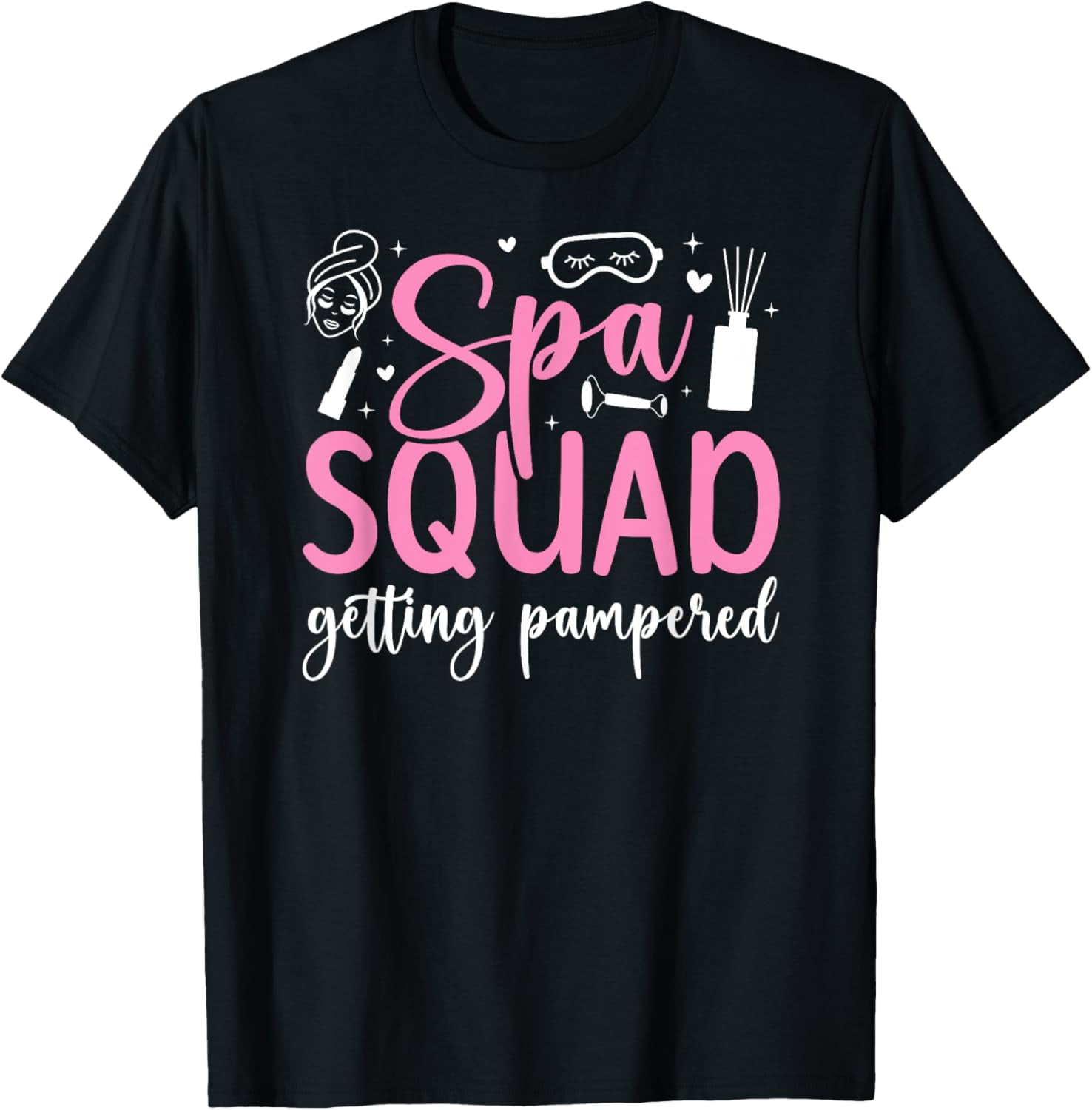 Spa Squad Funny Spa Birthday Squad Girls Spa Party T-Shirt - Walmart.com