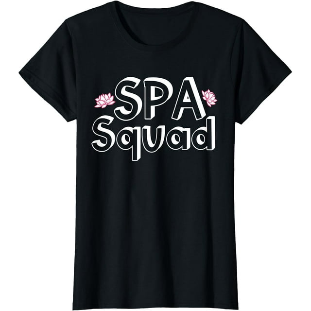 Spa Squad Spa Staff Funny Spa Birthday Party T-Shirt - Walmart.com