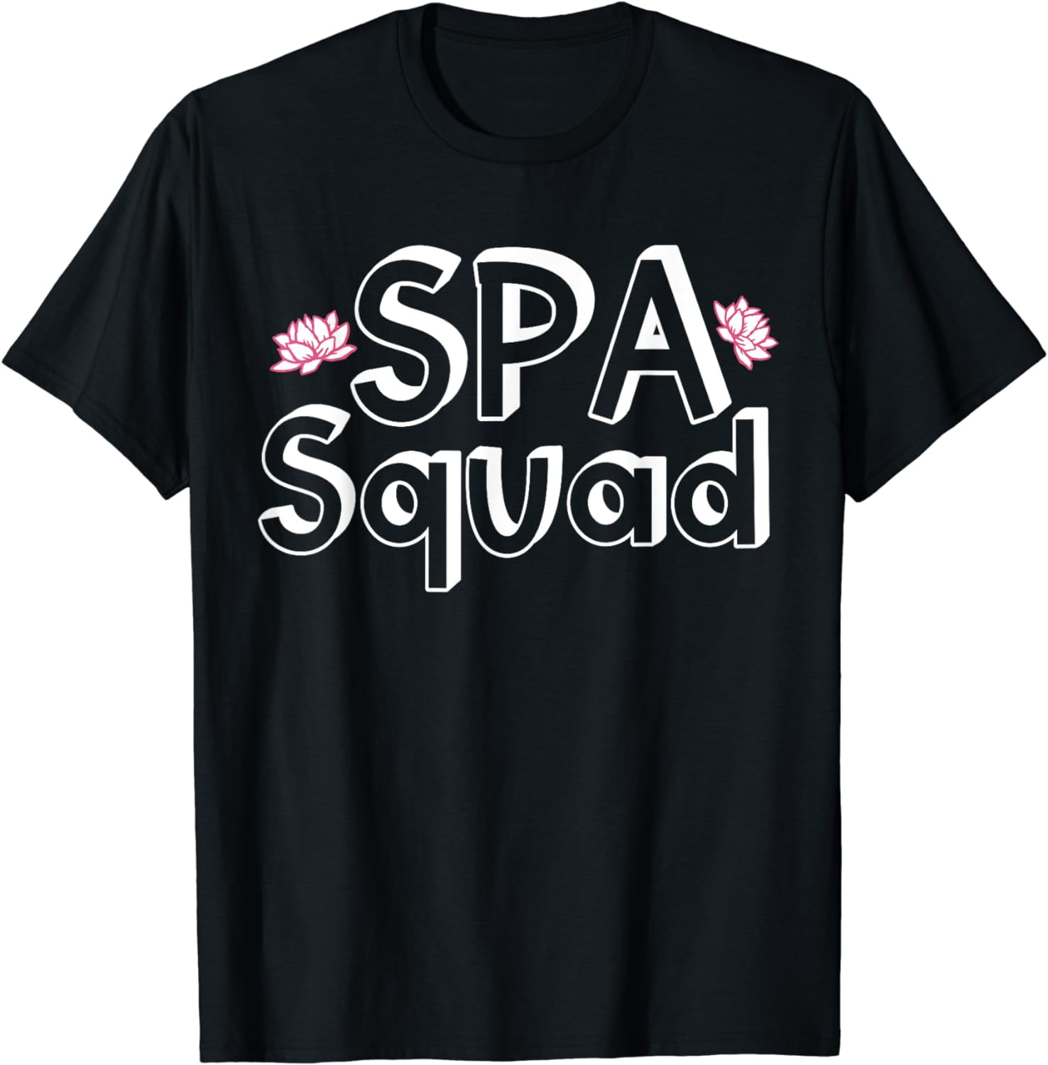 Spa Squad Spa Staff Funny Spa Birthday Party T-Shirt - Walmart.com