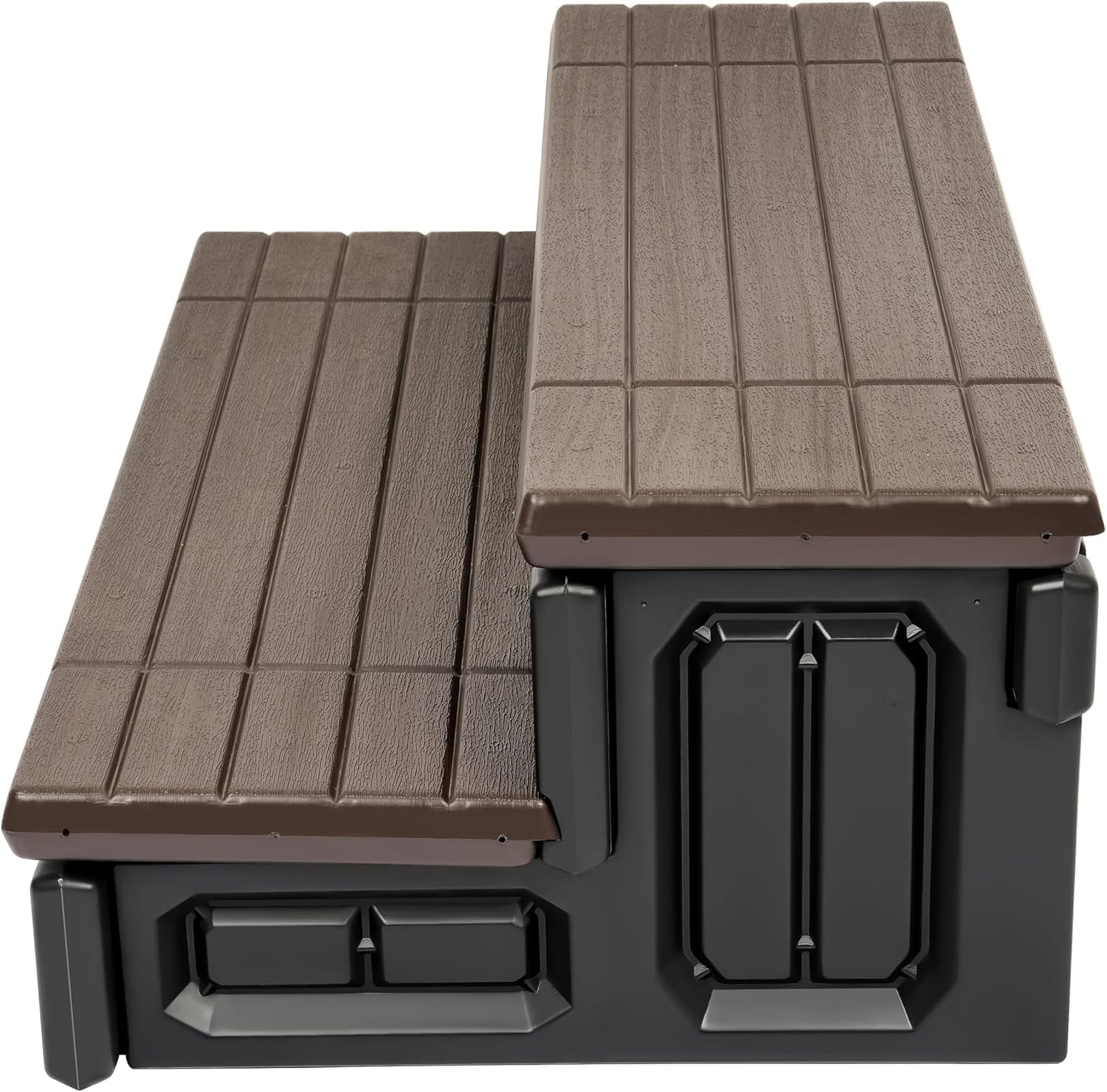 Spa Steps 2-Step Storage Non-Slip StripeStorage Outdoor Indoor ...