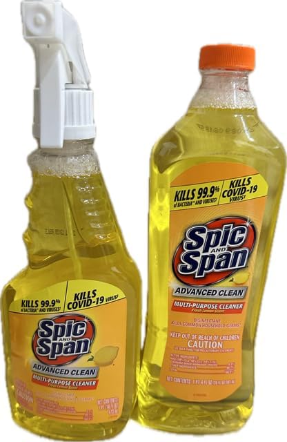 Spa lemo Multi Purpose Cleaer - 16 oz spray & 20 ouce refill - Walmart.com