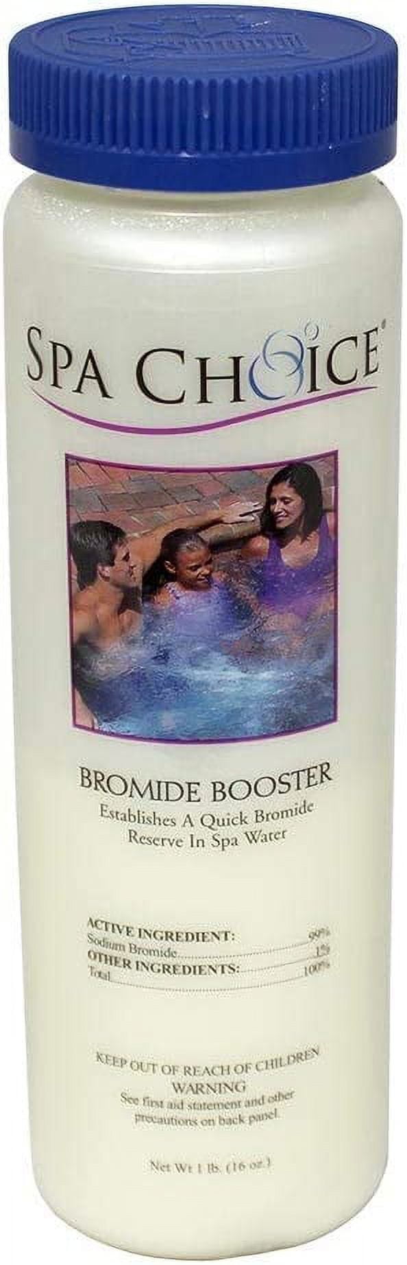 SpaChoice Sodium Bromide Bromine Booster for Hot Tubs and Spas, 1-Pound ...