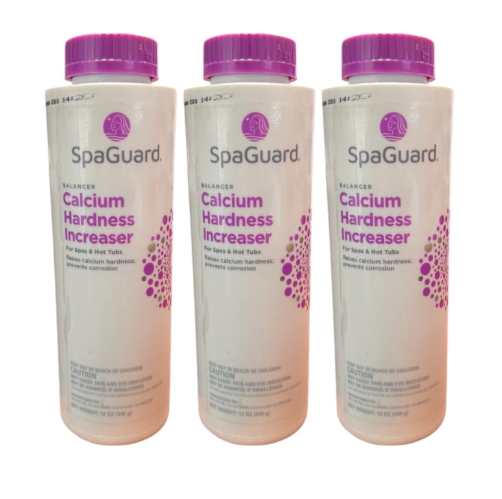 SpaGuard (3-Pack) Spa Calcium Hardness Increaser 12 oz Bottles Each ...