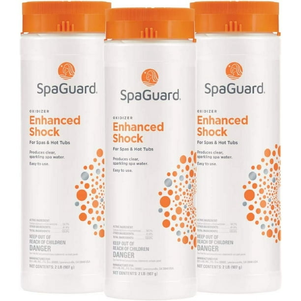 SpaGuard Enhanced Shock (2 lb) (3 Pack) - Walmart Business Supplies