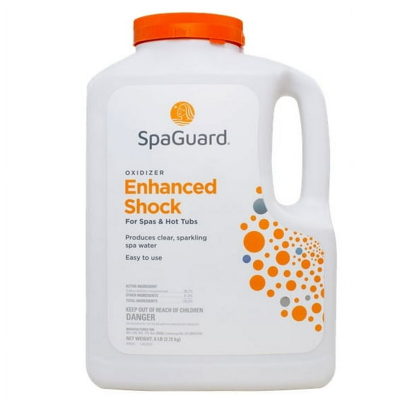 SpaGuard, Enhanced Shock, 6lb, Multipurpose Water Treatment - Walmart.com