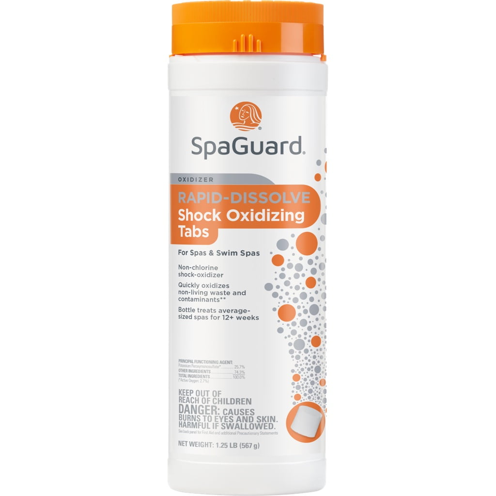 SpaGuard Non-Chlorine Shock Rapid Dissolve Tablets - Walmart.com