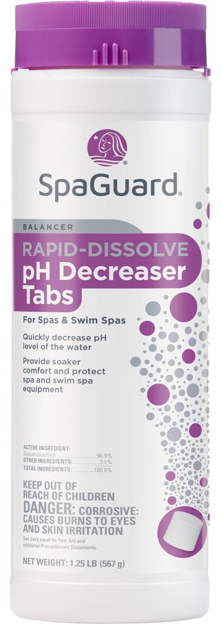 SpaGuard Rapid Dissolve pH Decreaser Tabs (1.25 lb) - Walmart.com