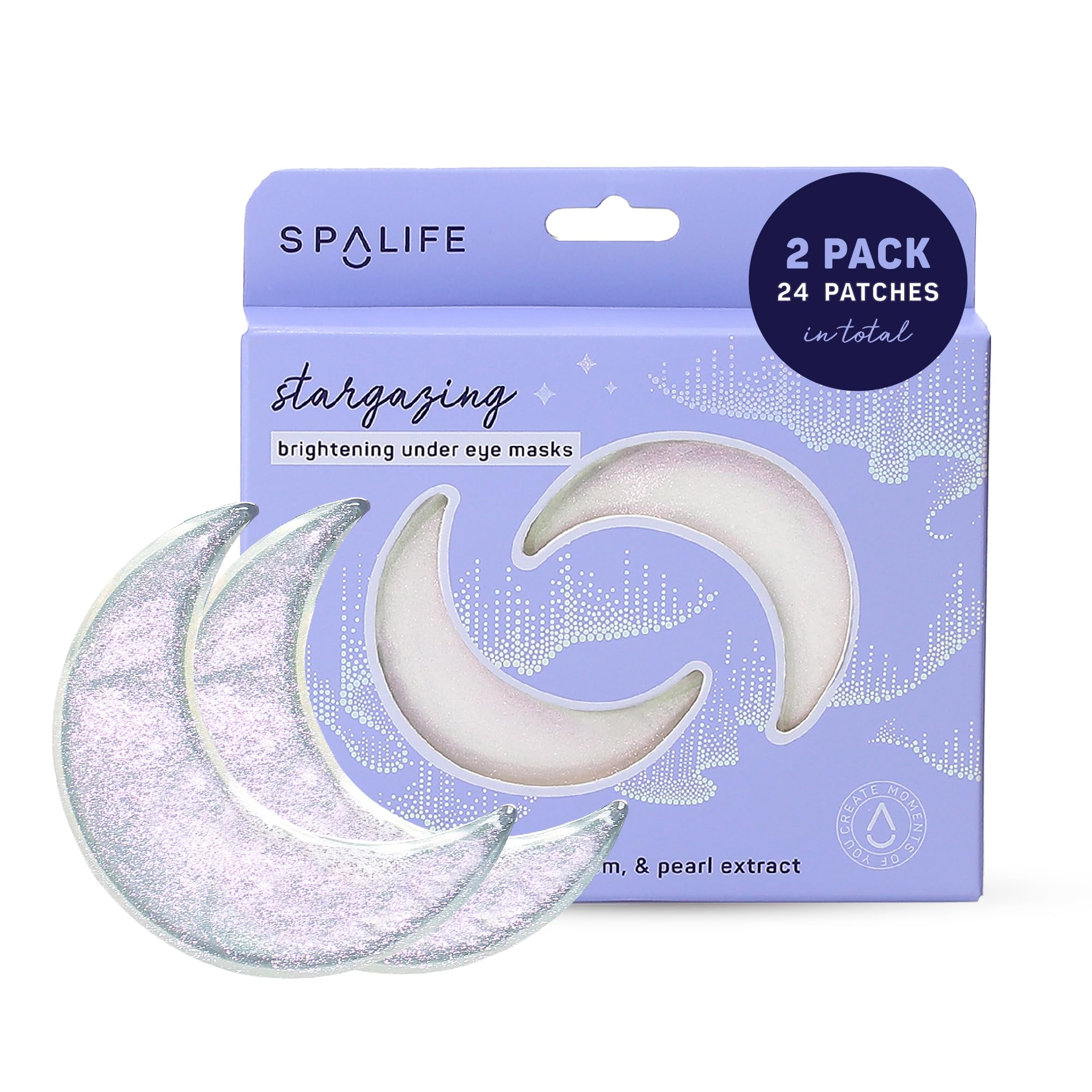SpaLife Beauty Stargazing Radiating BCA3 Under Masks - Hydrogel Patches ...