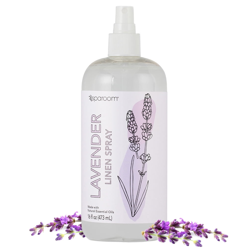 SpaRoom Lavender Aromatic Mist, 16oz - Essential Oil Linen & Room Spray ...