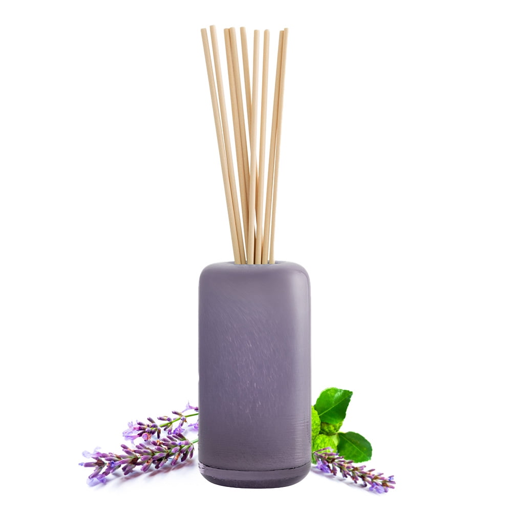 SpaRoom Handblown Glass Reed Diffuser, Lavender and Bergamot ...