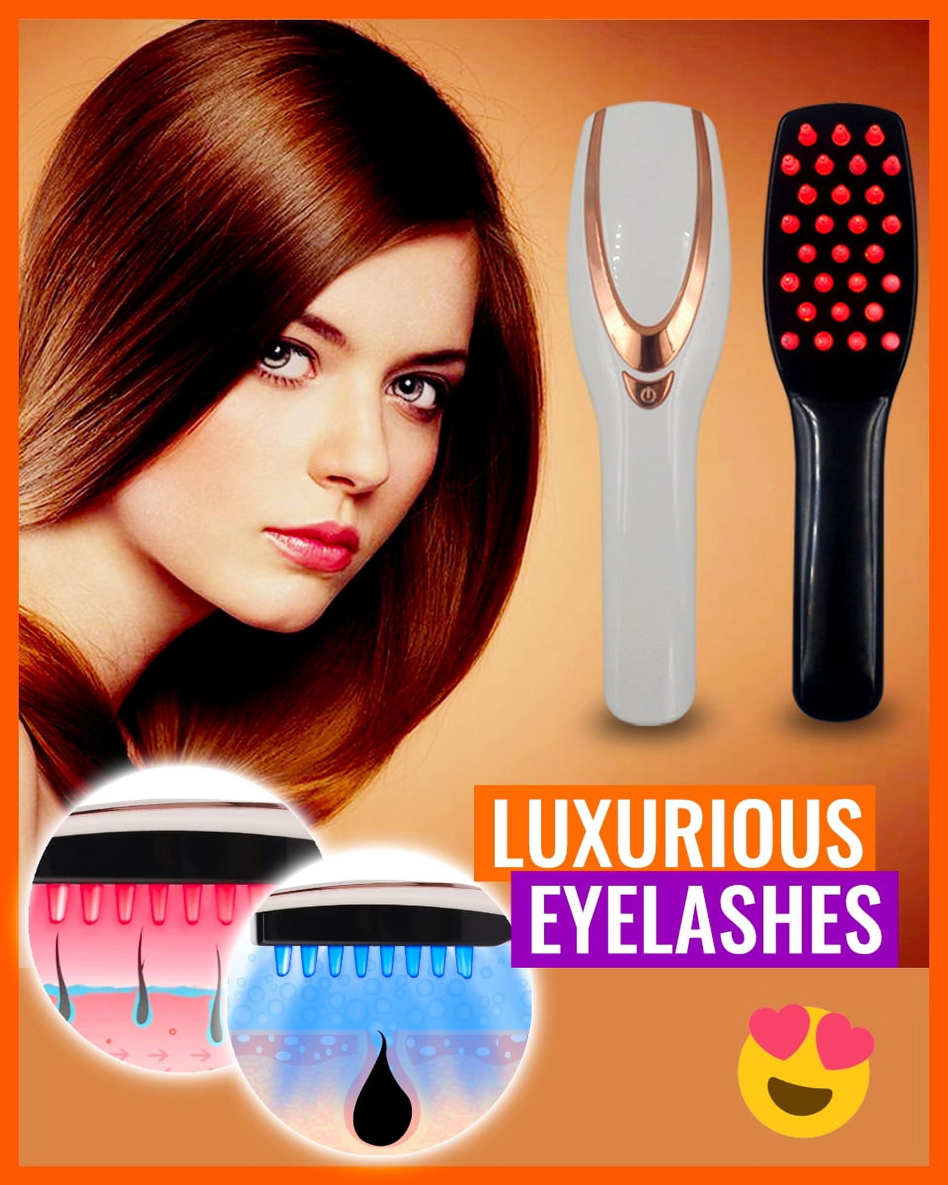 SpaScalp - 3 In 1 Electric Wireless Infrared Ray Massage Comb (Black ...