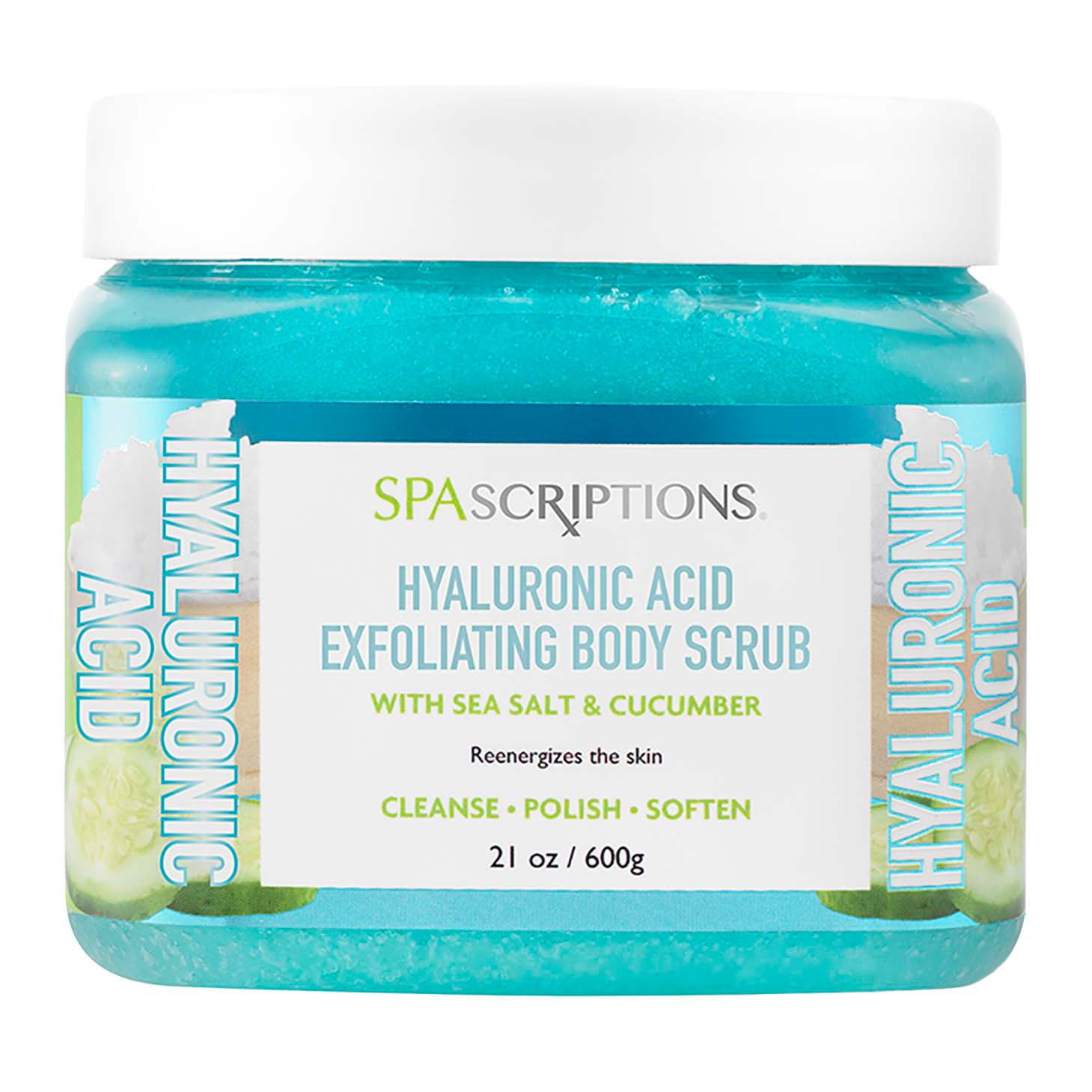 SpaScriptions Hyaluronic Acid Exfoliating Body Scrub - 21 oz (Packaging ...