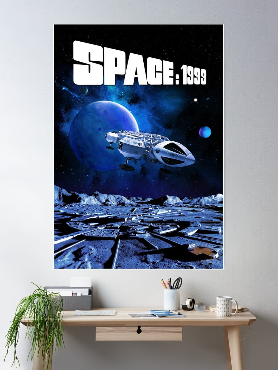 Space 1999 Eagle Model 1 Poster Wall Art, Modern Wall Decor For Living ...